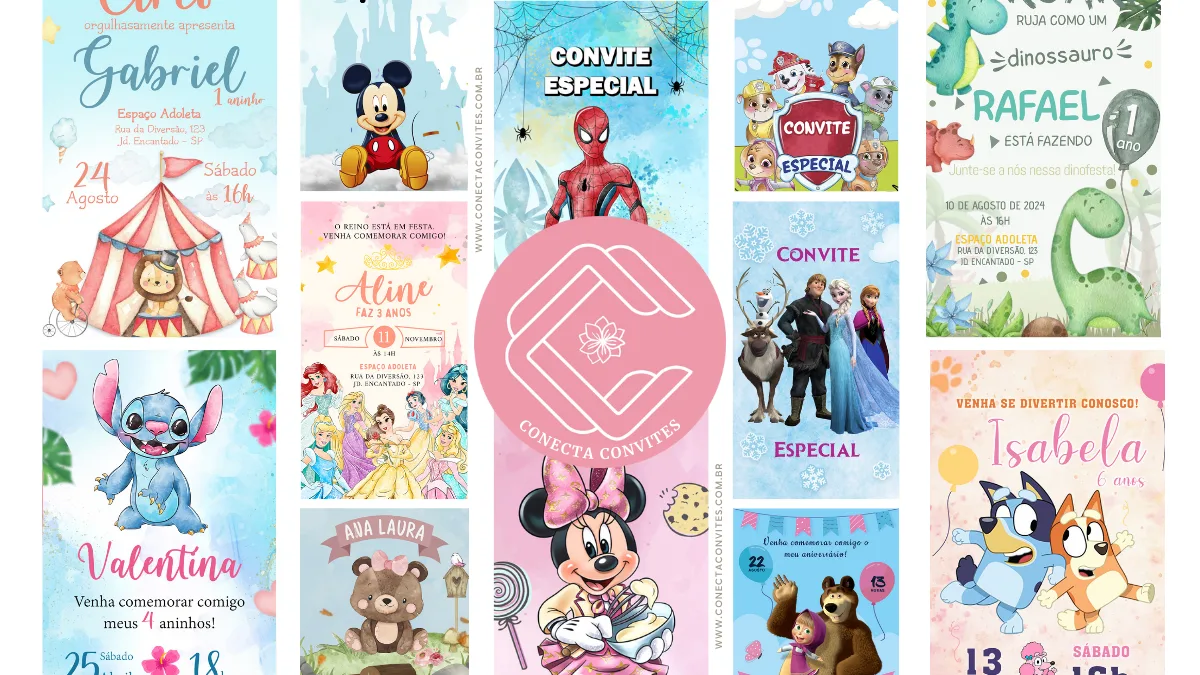 Arquivo de Convites Animados - Conecta Convites